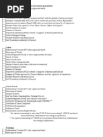 Checklist Word Document | PDF | Bookkeeping | Receipt