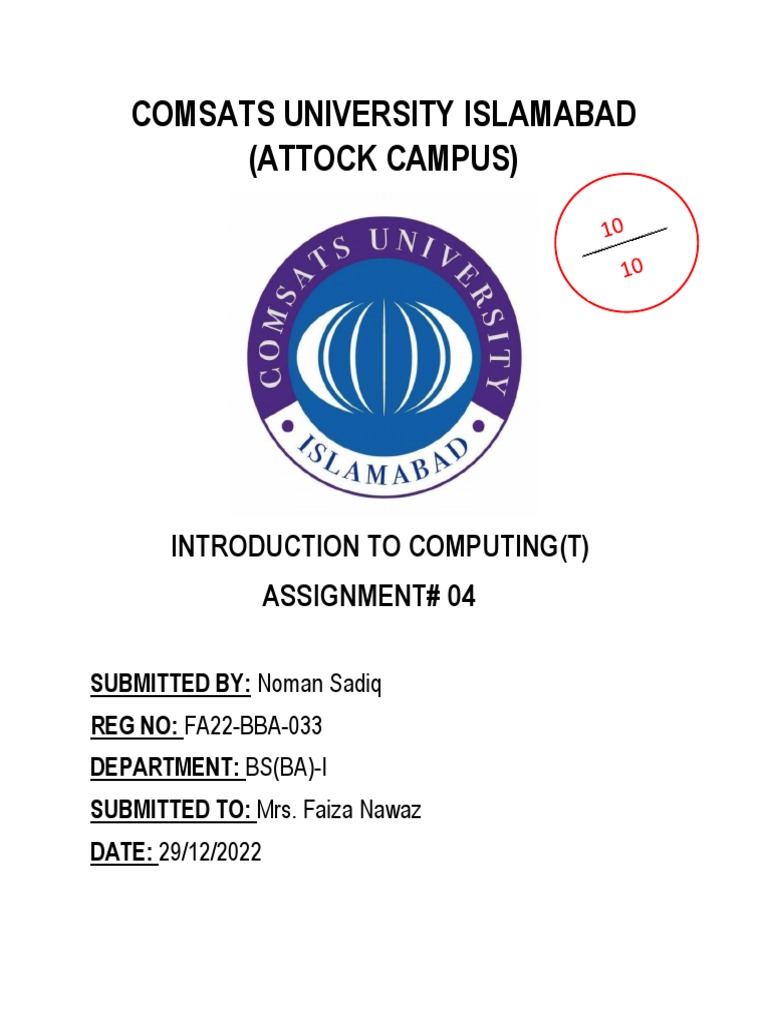 Ict Assignment 4 Download Free Pdf Software Microsoft 