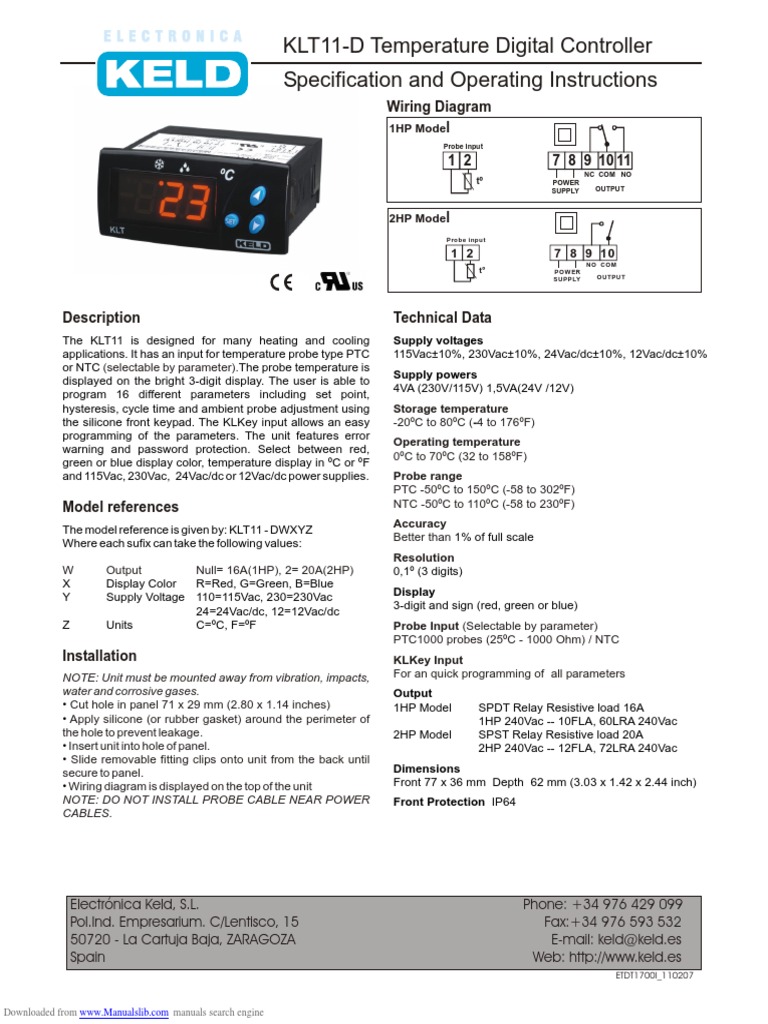 klt11 Series | PDF | Resistor | Power Supply