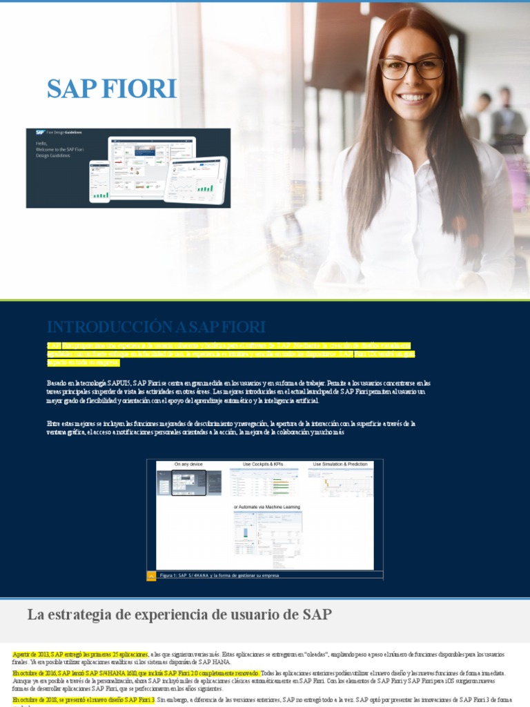 Fiori | PDF | Experiencia de usuario | Interfaz de usuario