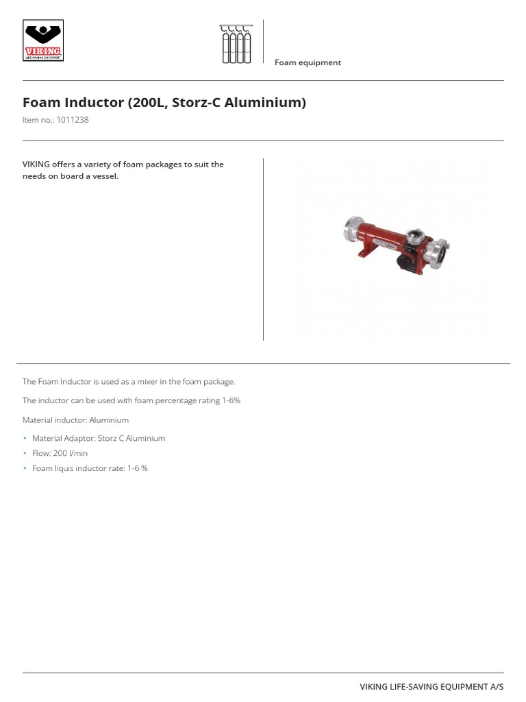 Foam Inductor Specifications and Use | PDF | Home & Garden