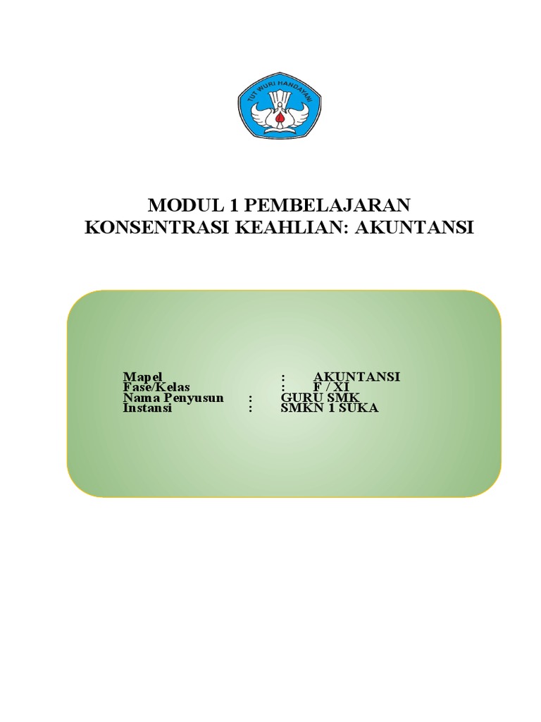 Modul Ajar Akuntansi Fase F | PDF