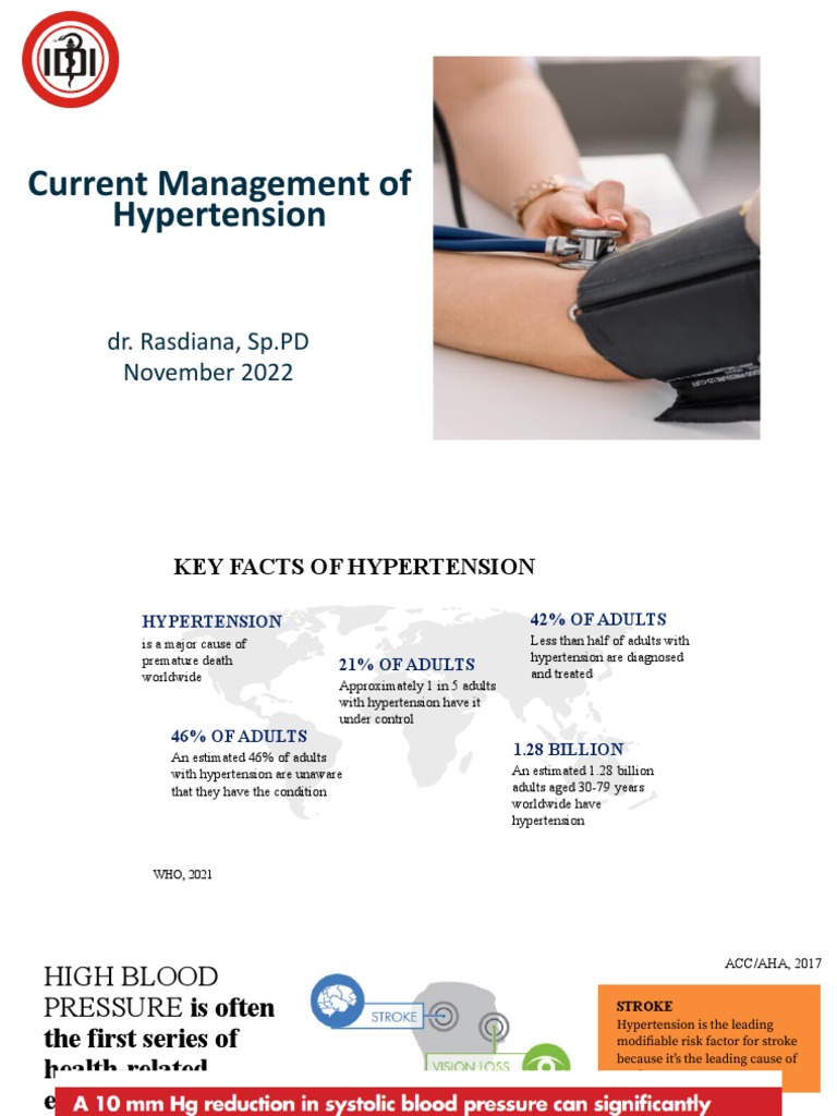 Current Management of Hypertension | PDF | Hypertension | Blood Pressure