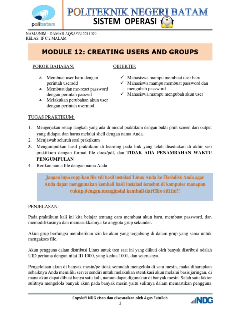 Sisop M14 | PDF | Bisnis