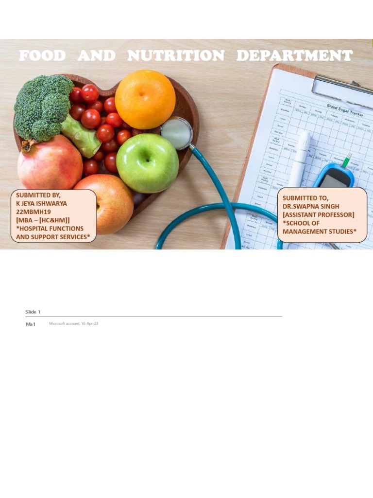 Food and Nutrition | PDF | Dietitian | Diet (Nutrition)