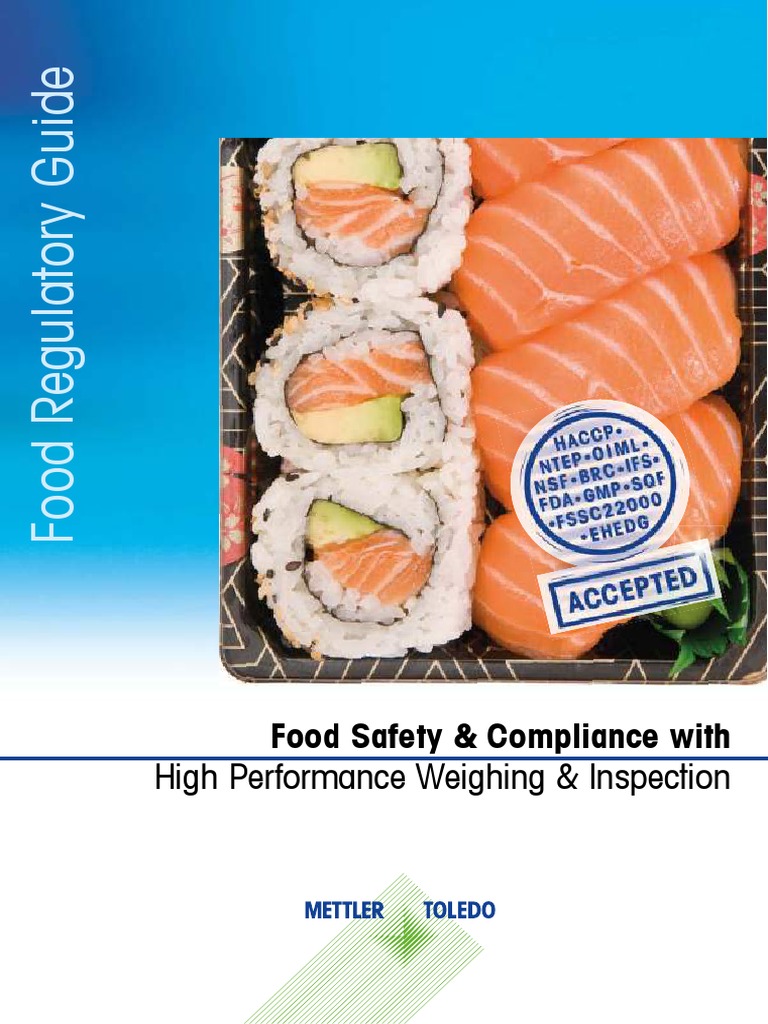 Food Safety and Compliance With High Performance Weighing and ...