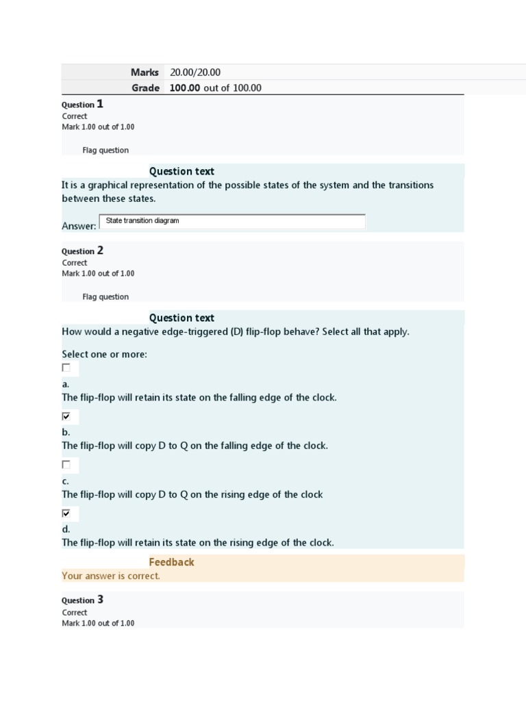 Final Quiz | PDF | Mathematical Logic | Computer Engineering