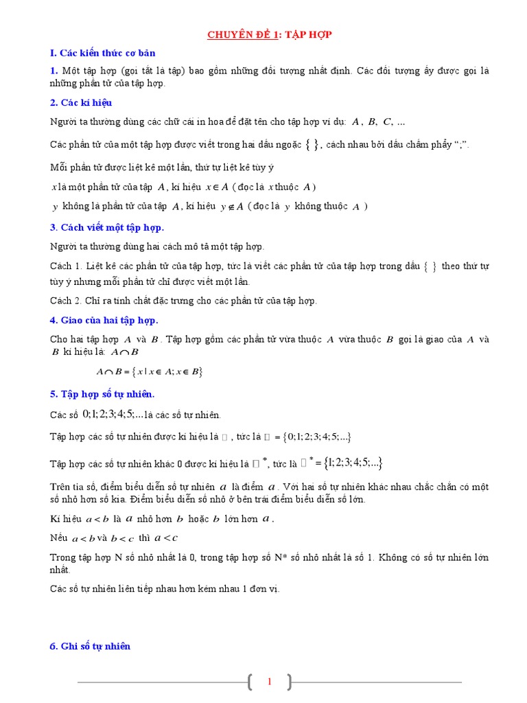 Ly Thuyet Chuong 1 | PDF