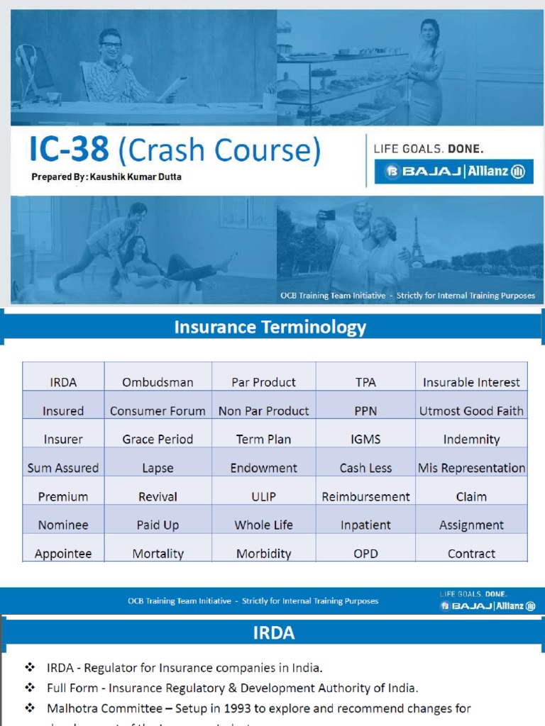 IC-38 Crash Course by Kaushik Dutta | PDF