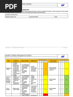 HIRARC Table Dosh Office | PDF | Risk | Injury