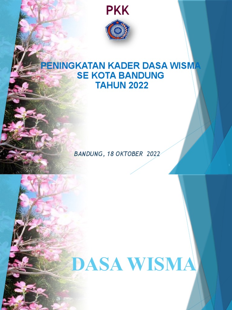 Peningkatan Kader Dasa Wisma PKK 2022 | PDF
