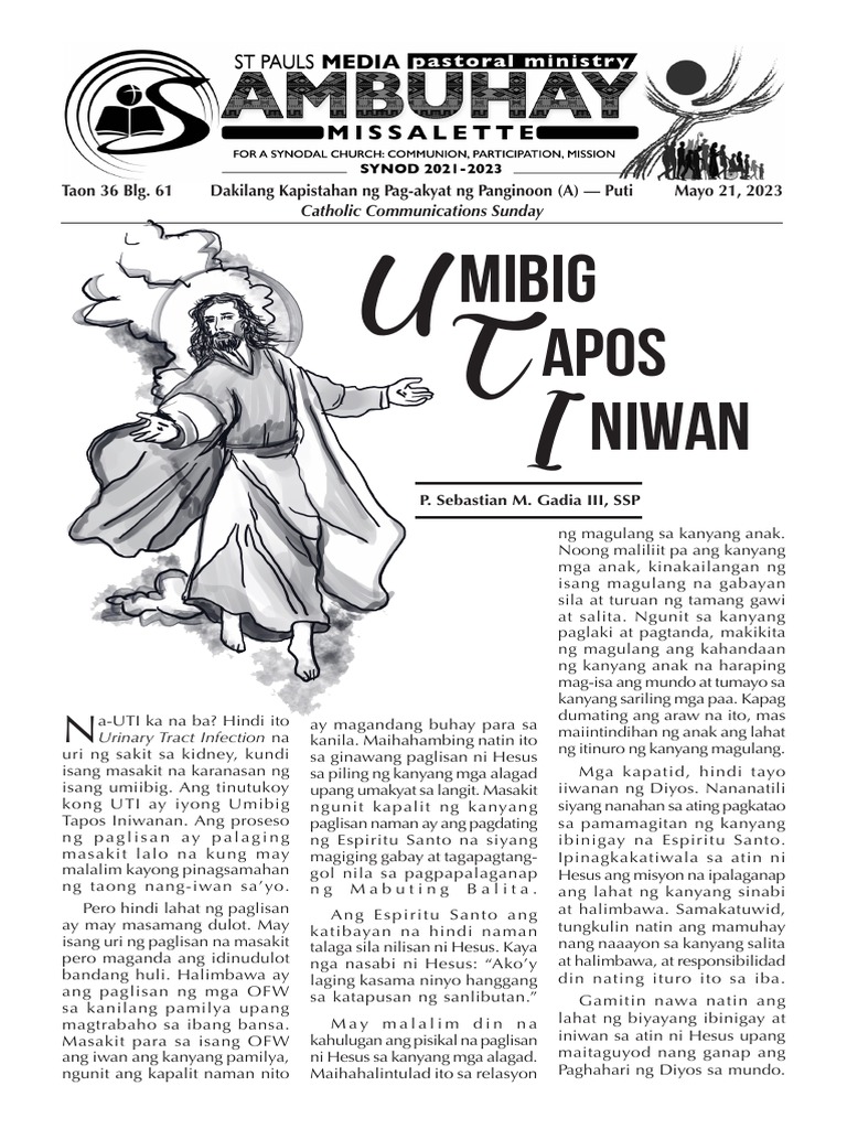 21 May Tagalog Mass Compiled | PDF