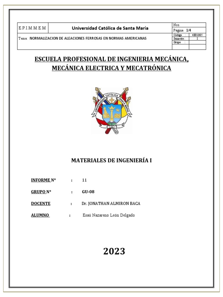 Carátula para Trabajos y Informes Grupales | PDF