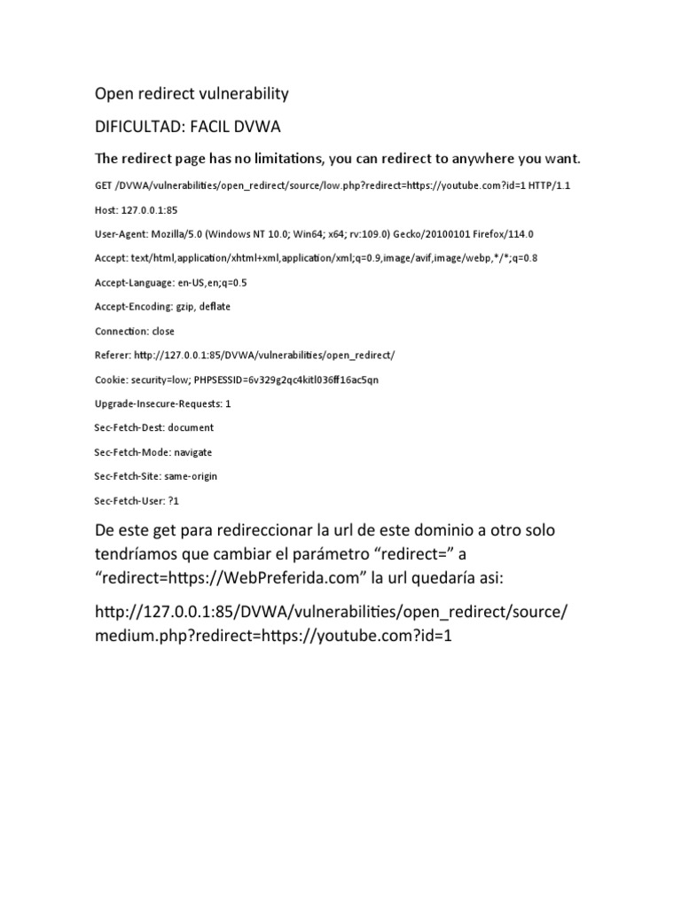 Open Redirect Vulnerability | Download Free PDF | Hypertext Transfer ...