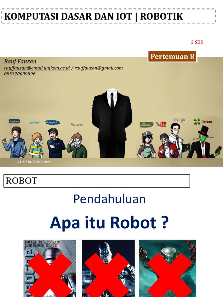 Iot Robotik | PDF | Komputer | Teknologi & Rekayasa