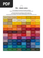 Ral Colour Card | PDF