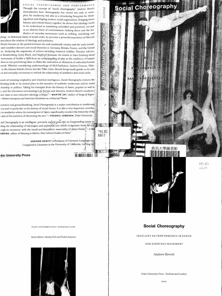 Andrew Hewitt_Social Choreography | PDF