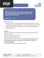 TCHP-Docetaxel Carboplatin Trastuzumab Pertuzumab Neoadjuvant Adjuvant Protocol V2.2 | PDF ...