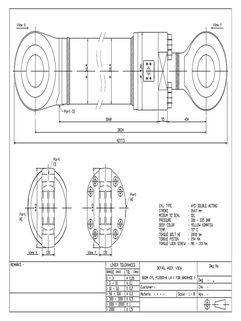 Assy Boom PC 2000 LH View | PDF