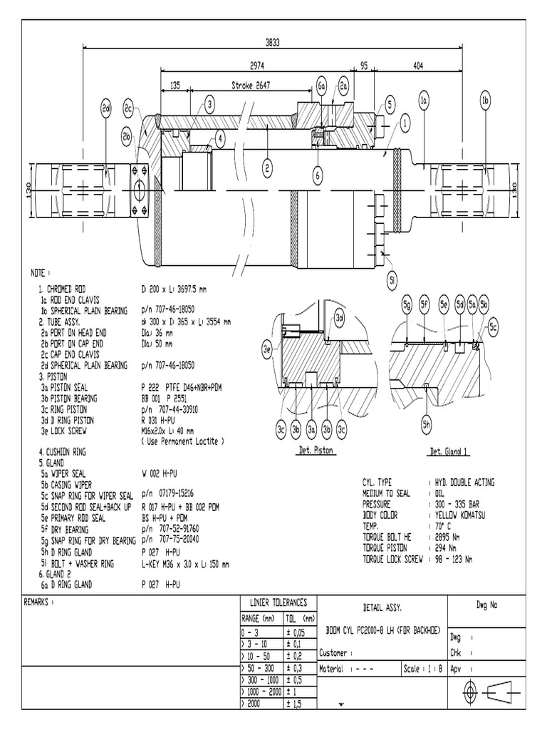 Assy Boom PC 2000 LH | PDF
