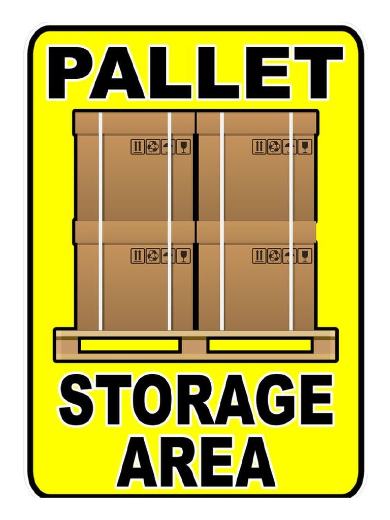 Label Palet Storage Area Pdf