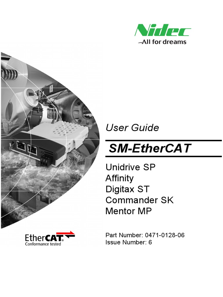 Opties en Accessoires SM Ethercat User Guide en Iss6 0471 0128 06 | PDF | Electromagnetic ...