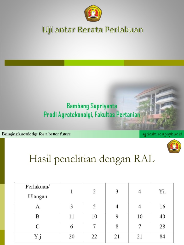 6 - Uji Antar Rerata Perlakuan - 2020 | PDF