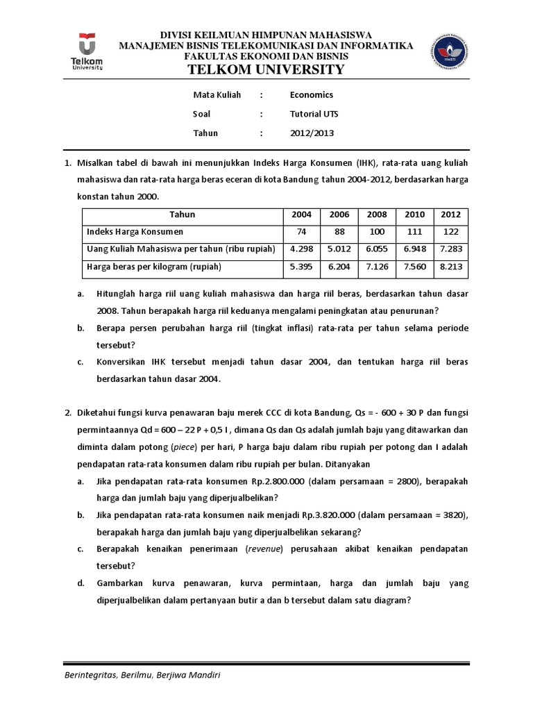 Tutorial UTS 2012 | PDF