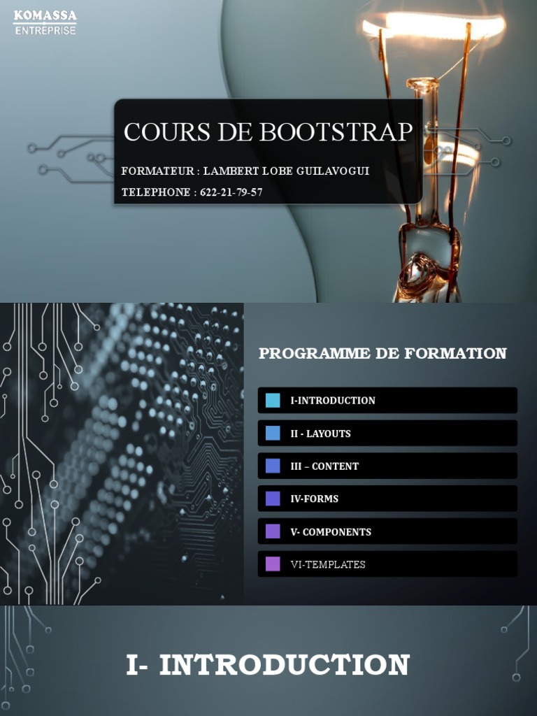 Cours de Bootstrap | PDF