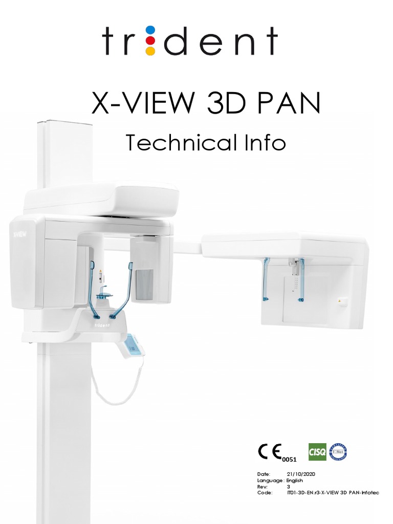 IT01-3D-EN.r3 - X-VIEW 3D PAN-INFOTEC (CEPH DR) | PDF | Power Supply ...