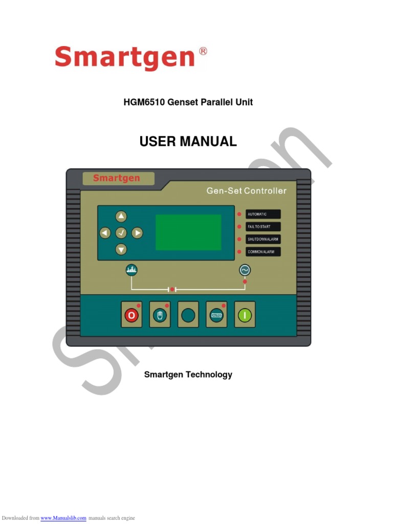 HGM 6510 | PDF | Power Supply | Mains Electricity
