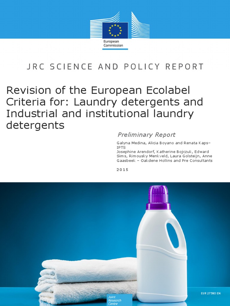 Laundry Pubsy 20151104 - 3 | PDF | Life Cycle Assessment | Detergent