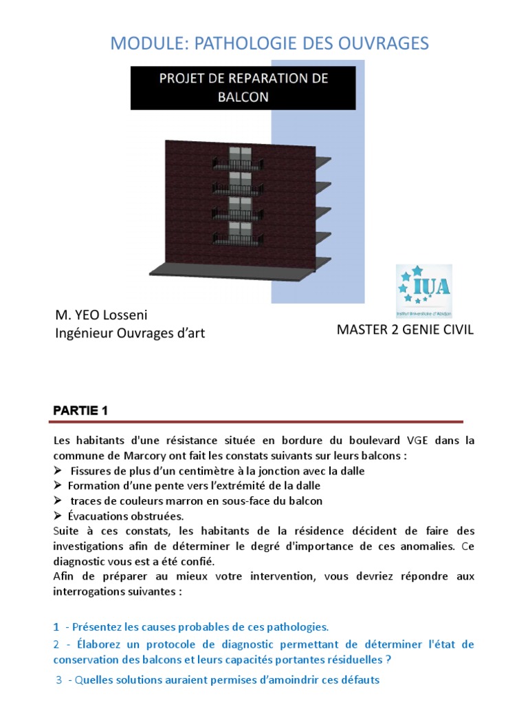 Projet Réparation M2 GC-IUA | PDF