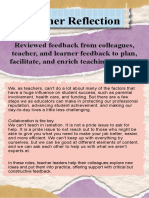 Lac Session Reflection On RPMS Sy 2020 | PDF | Teachers | Education Theory