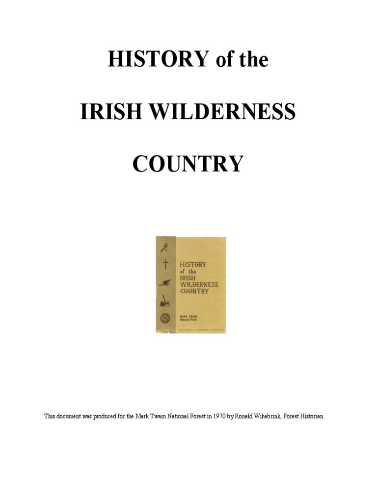 History of the Irish Wilderness | PDF | Limestone | Cave