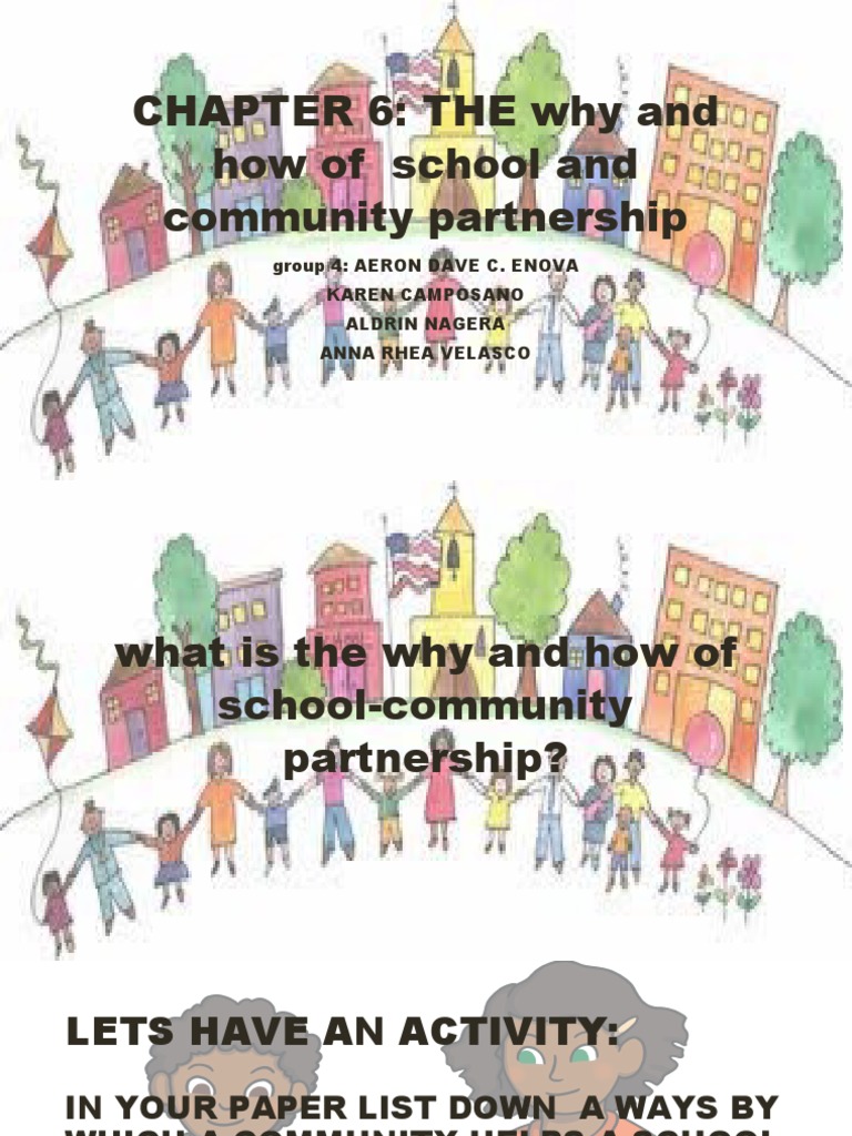 School-Community Partnership Insights | PDF | Schools | Partnership