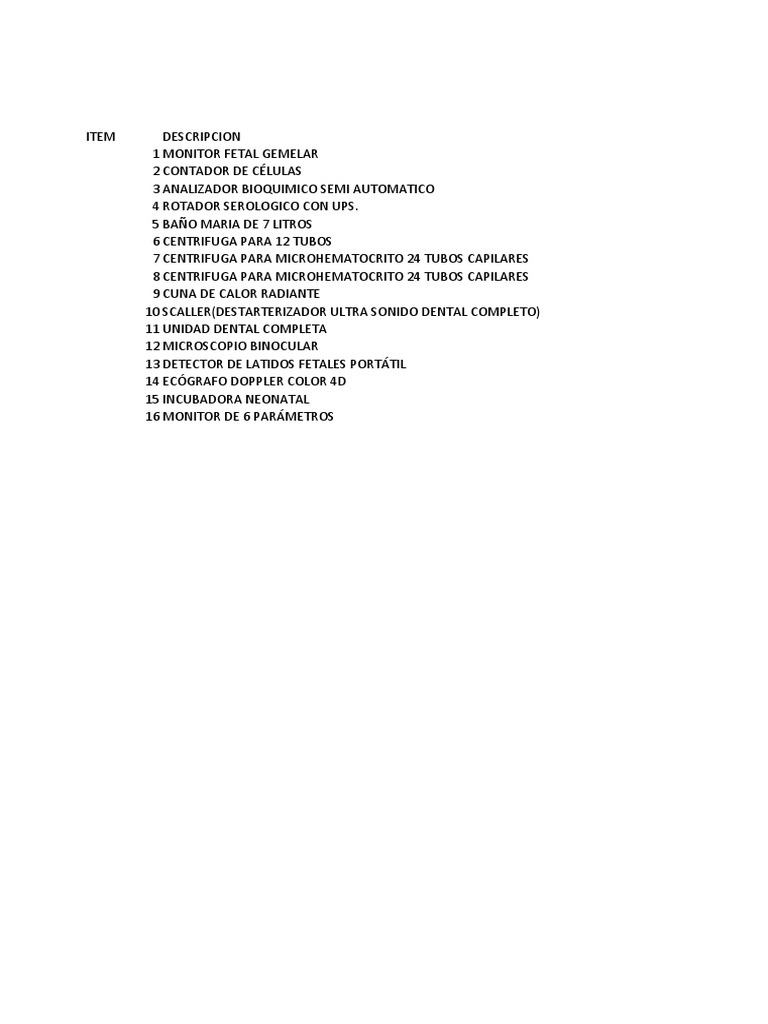 003.-EETT EQUIPAMIENTO BIOMEDICO KINTIARINA | PDF | Esterilización (Microbiología) | Agua