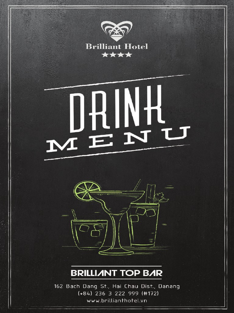 Drink Menu 082018 | PDF