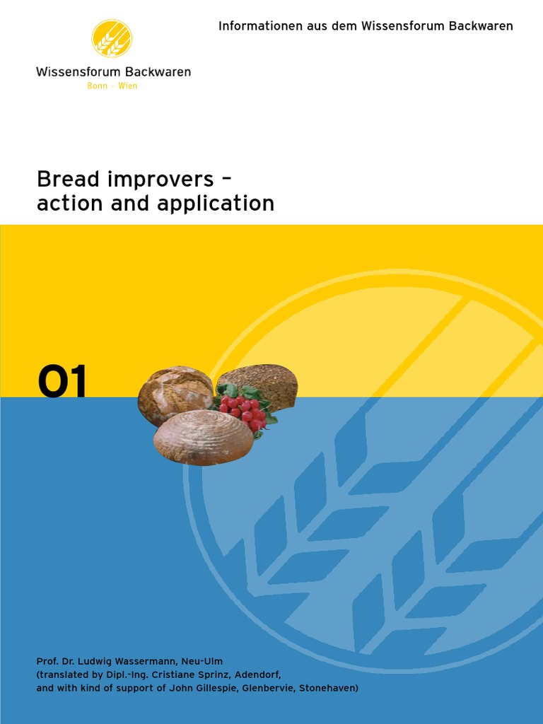 01 - Bread Improvers Action and Application - Fachbroschuere | PDF ...
