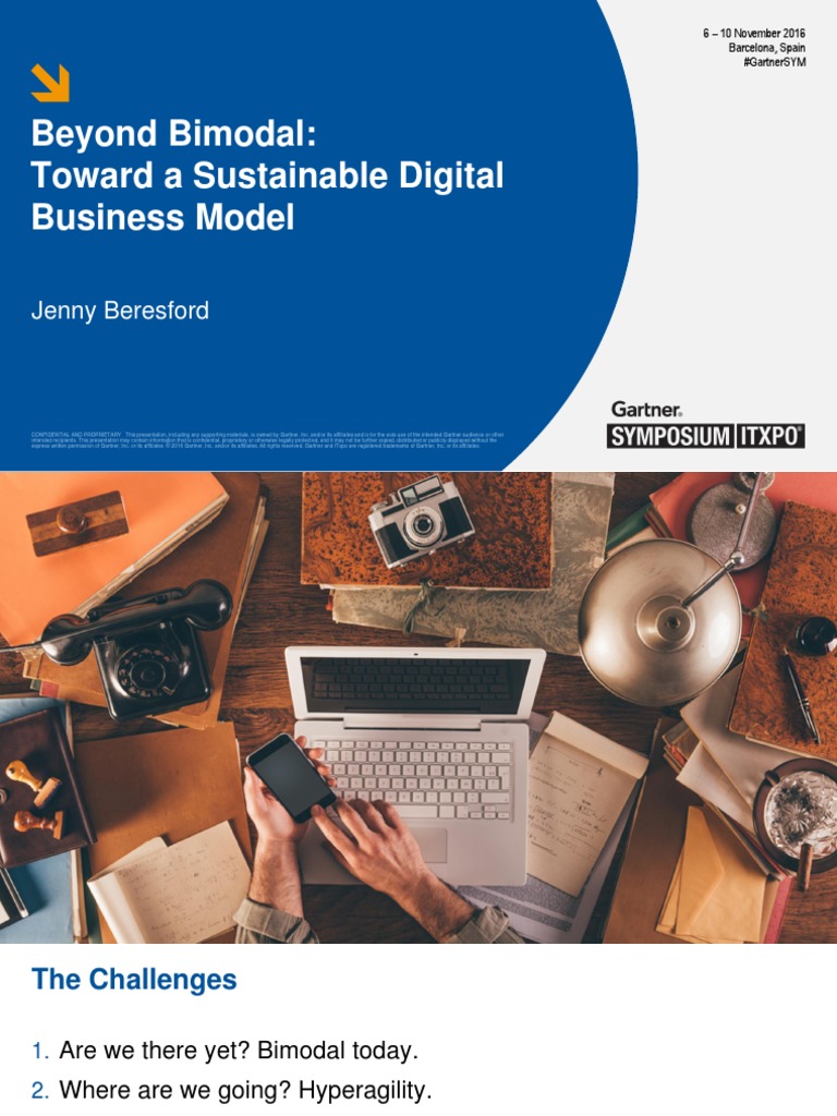 Beyond Bimodal: Digital Business Model | PDF | Cloud Computing ...