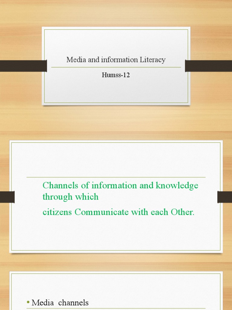 Media Literacy | PDF | Mass Media | Social Media
