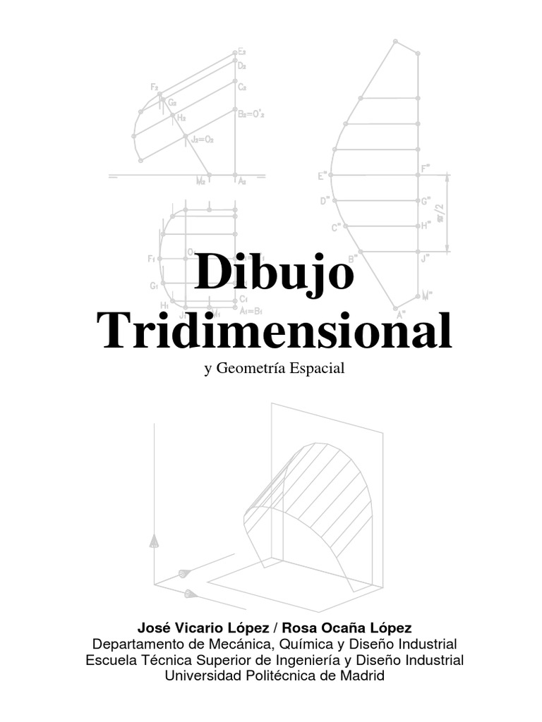 Dibujo Tridimensional | PDF | Sistema coordinado | Perspectiva (Gráfica)