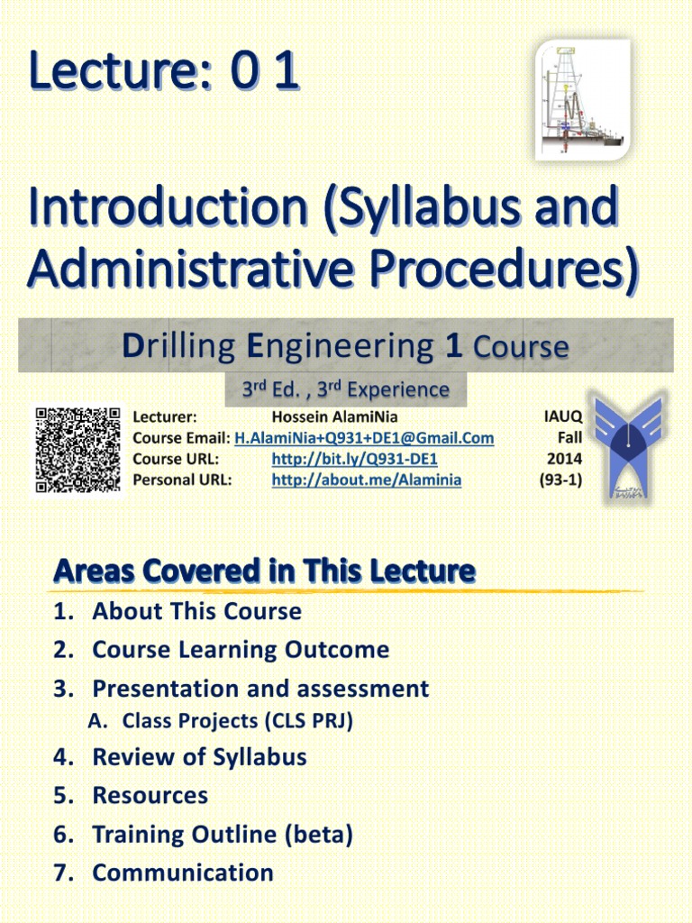 Drilling Engineering Course Overview | PDF | Oil Well | Drilling Rig