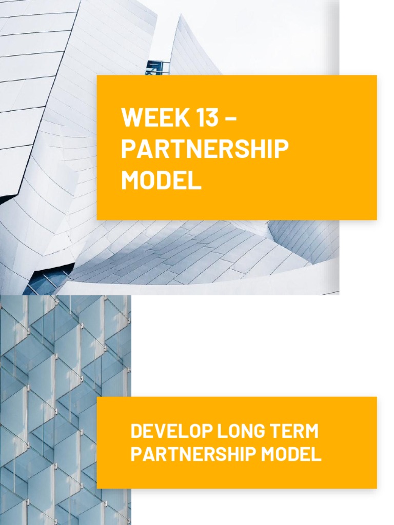 Partnership Model | PDF