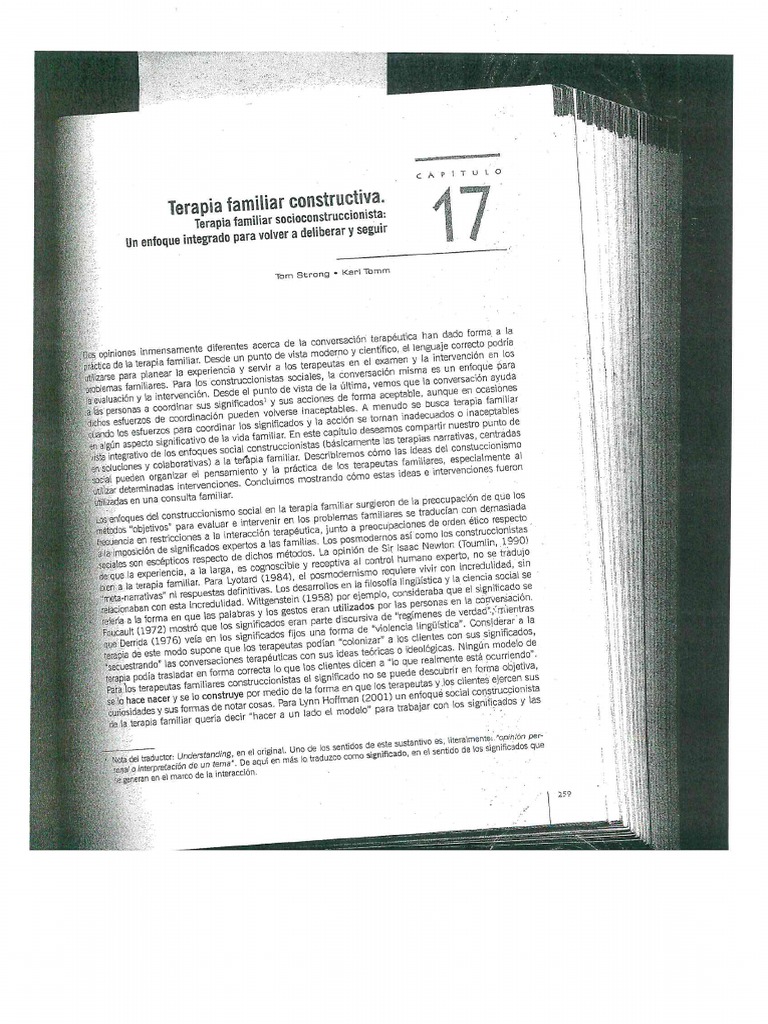 Terapia familiar y_de_pareja_Constructivista._Arturo_Roizblatt | PDF