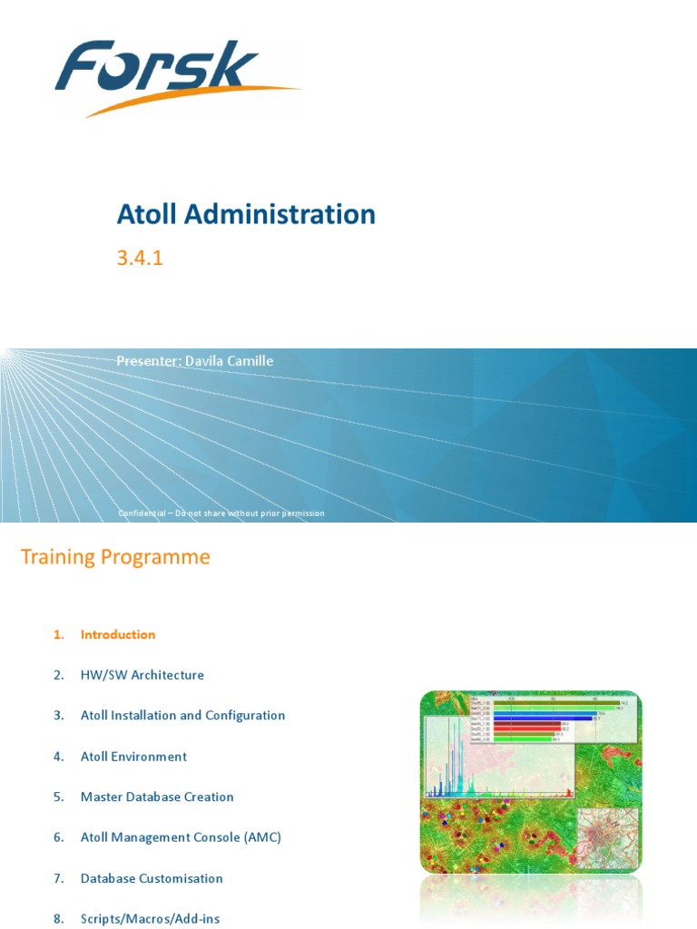 Atoll 3.4.1 Administration - Training | PDF | Remote Desktop Services ...