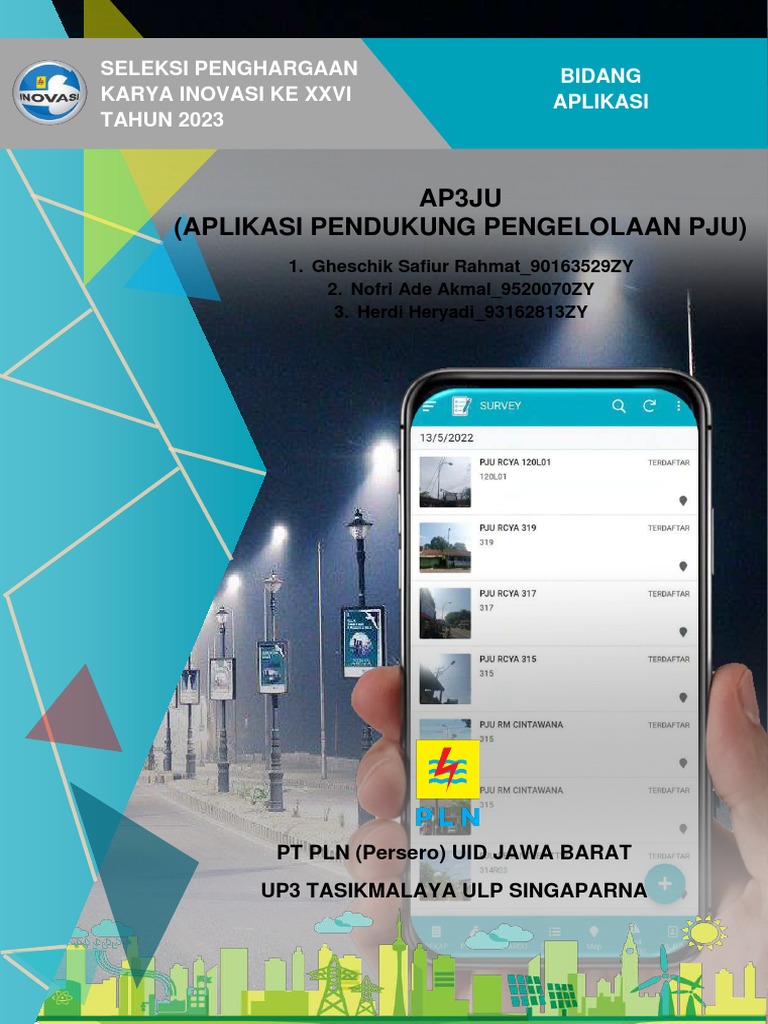 AP3JU (Aplikasi Pendukung Pengelolaan PJU) New | PDF | Komputer