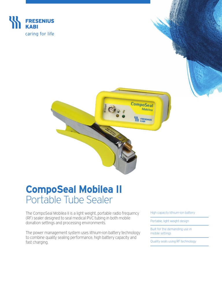 CompoSeal Mobilea II Portable Sealer | PDF | Lithium Ion Battery ...