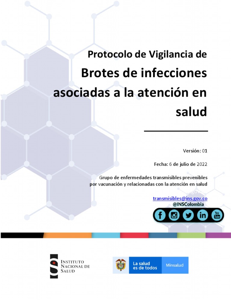 Pro - Brotes IAAS 2022 | PDF | Infección | Epidemiología