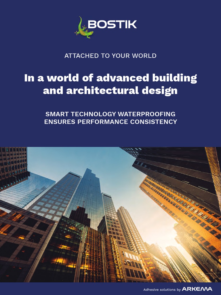 Brochure - Bostik Waterproofing (2) | PDF | Concrete | Polyurethane
